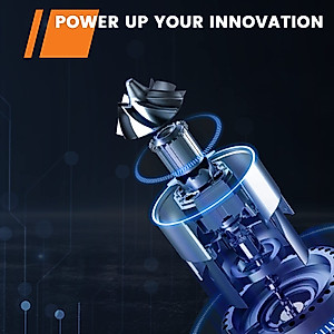 4V Cordless Rotary Tool, GoGonova 3-Speeds 18000 RPM Mini Power Rotary Tool with 43 Accessories, Rechargeable Rotary Tool for Grinding, Polishing, Wood Carving, Engraving, Soft Metal Drilling, Cutting