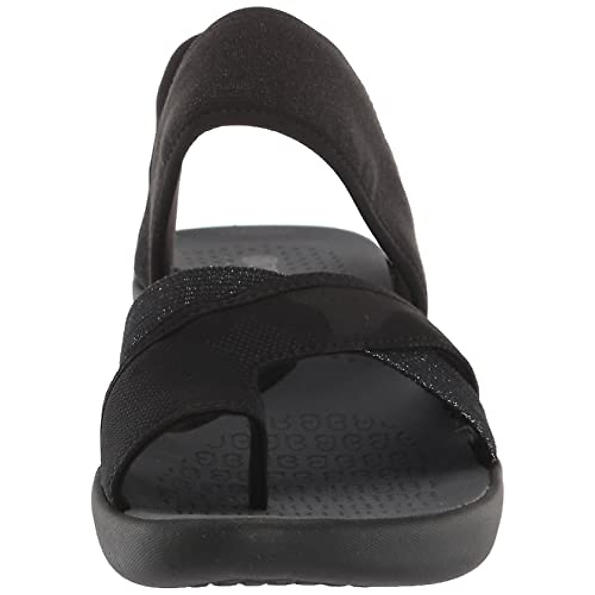 BZees Womens Call Me Sandal Black 8.5 M