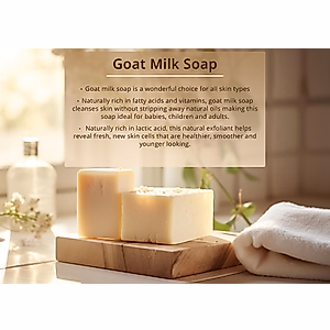 Sophie & Rose Goat Milk Soap, Moisturizing Cleansing Bar, Creamy, Nourishing Lather, Gentle For Sensitive Skin, Handmade USA (Orange Patchouli, 4.5 ounce (Pack of 1))