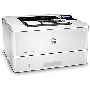 HP LaserJet Pro M404dn Monochrome Printer with built-in Ethernet & 2-sided printing, works with Alexa (W1A53A)