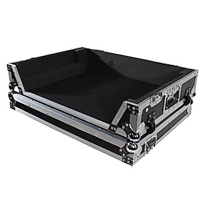 ProX XS-PRIME4 W ATA Flight Case For Denon PRIME 4 DJ Controller with 1U Rack Space and Wheels