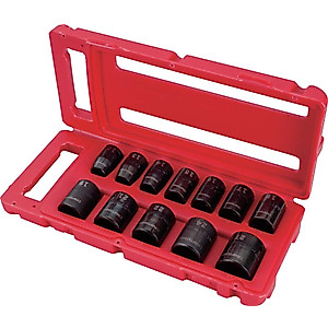 CRAFTSMAN Impact Socket Set, Metric, 1/2", 12Piece (CMMT15885)