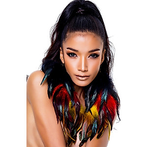 Fashmorus Women Feather Earrings for Women Fashion Dulcet Feather Earrings for Women Dangle