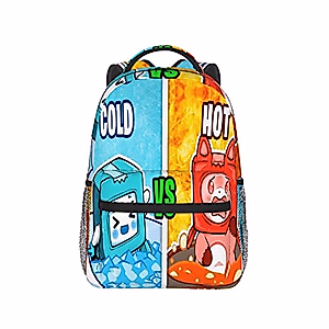 KIDZOY Teens Laptop Backpack Cartoon Unisex Student School Bookbag Casual College Daypack For Boys Girls Travel Hiking Camping