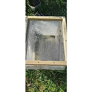 Soil sifter, 1/8" hardware cloth, great for making fine seed starting soil