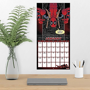 2023 Marvel Deadpool Wall Calendar