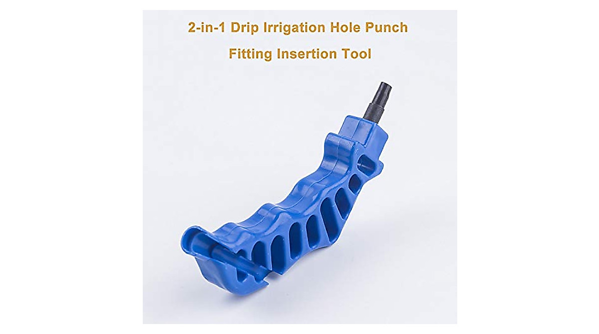 4 Pcs 2 in 1 Drip Irrigation Hole Punch Tool, 1/4 Inch Drip Tube Hole ...
