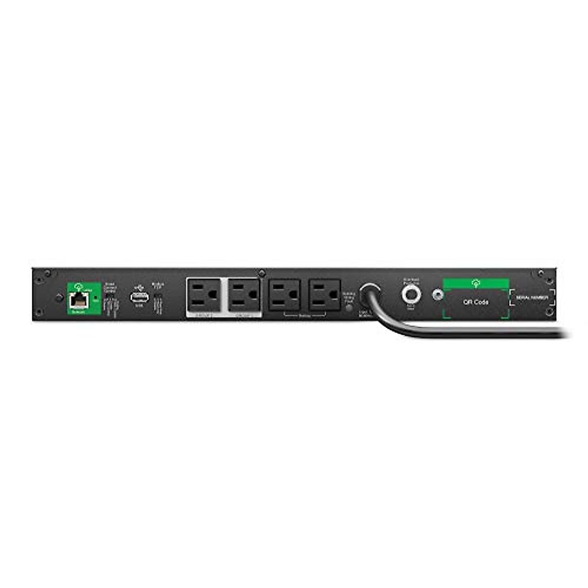 APC Smart-UPS 500VA Lithium Ion UPS with SmartConnect, SCL500RM1UC, Line Interactive, Sine Wave UPS, Short-Depth 120V Uninterruptible Power Supply