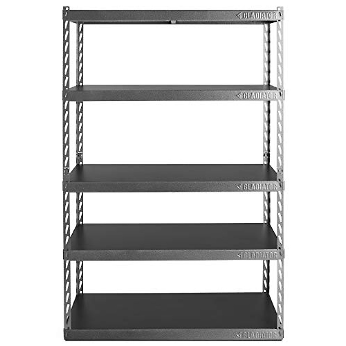 Gladiator 48" Wide EZ Connect Rack with Five 18" Deep Shelves