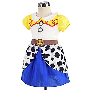 Dressy Daisy Girls Princess Cowgirl Dress Up Costume for Toddler Girls Size 4T