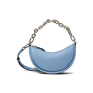 Kate Spade New York Smile Pebbled Leather Small Crossbody Morning Sky One Size