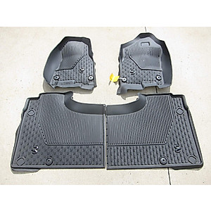 Ram 1500 DT (New Body Style) Crew Cab All Weather Mats New Mopar OEM