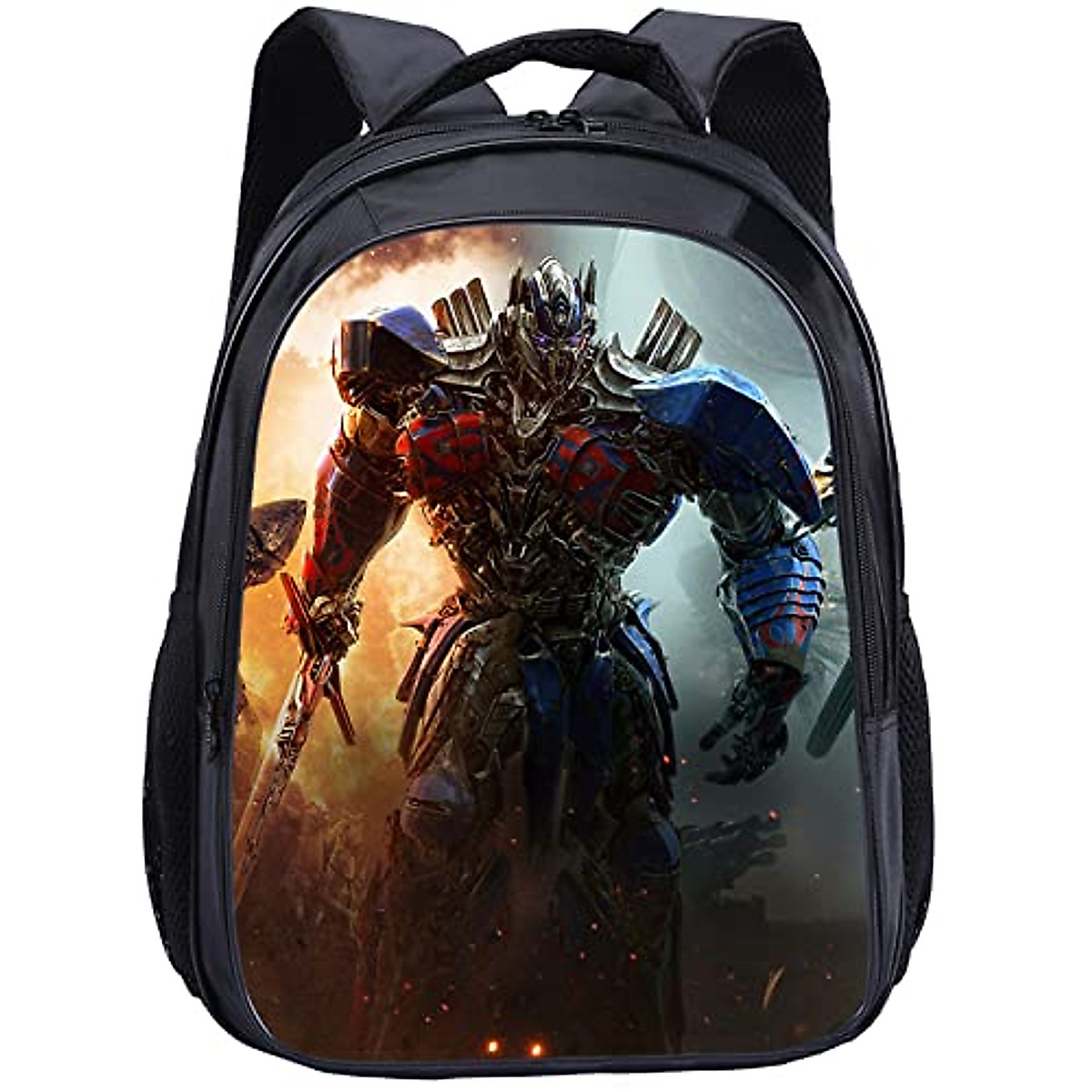 WRIGGY Kid Teen Transformers School Bookbag,Optimus Prime Water Proof Backpack Outdoor Travel Bag