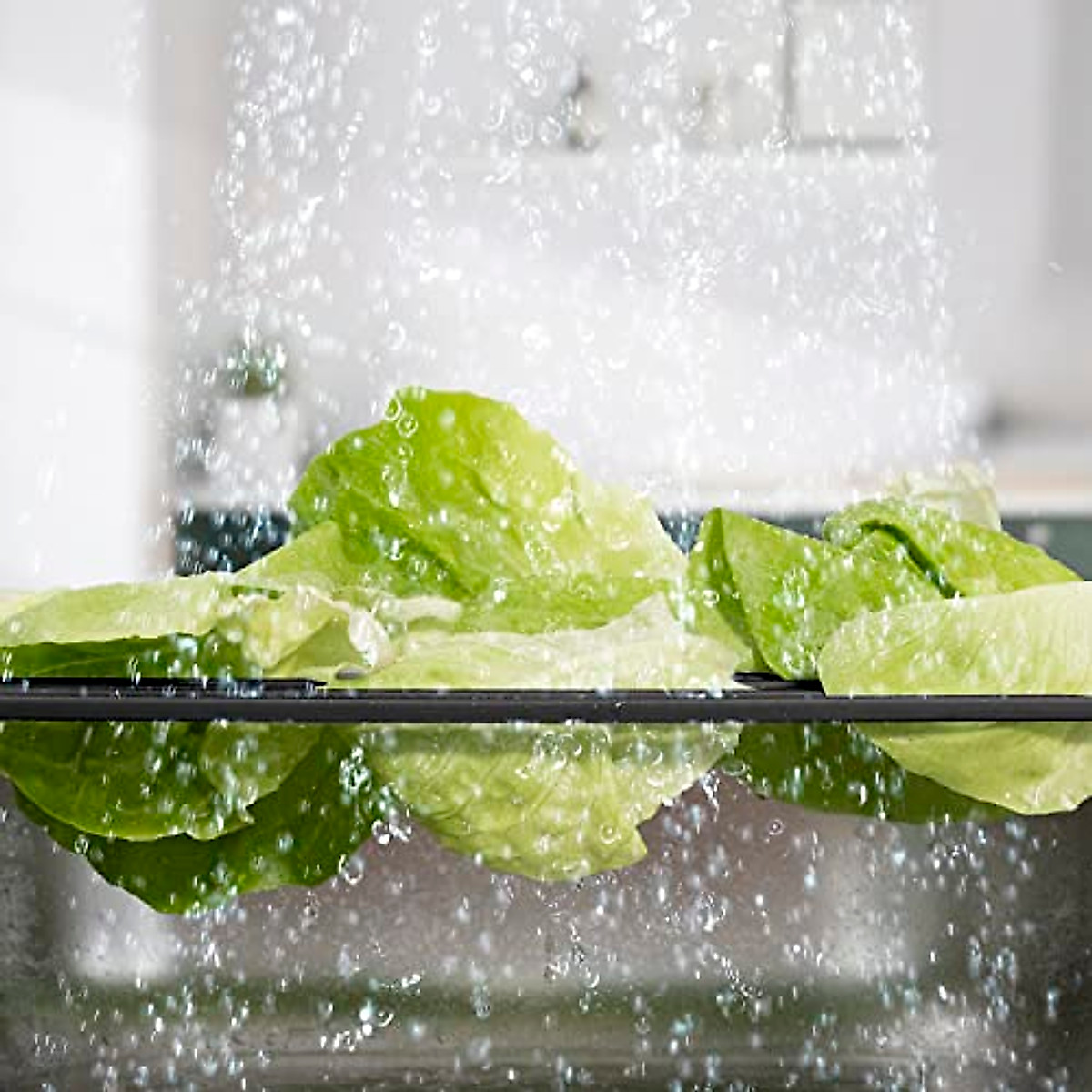 BELLE TERRE Multipurpose Roll-Up Dish Drying Rack - Silicone Wrapped, Heat-Resistant, Anti-Slip - Perfect for Small Kitchen Sink, 17" x 13"