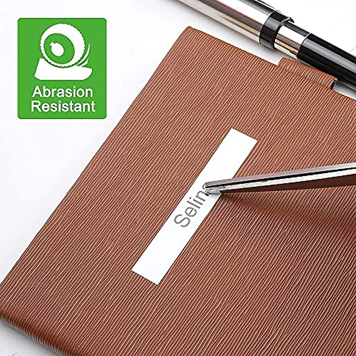 Replacement for Brother Ptouch TZe-221 9mm Label Tapes Bundle with Replace TZe-231 12mm Label Tape, Black on White, (Total 10-Pack)