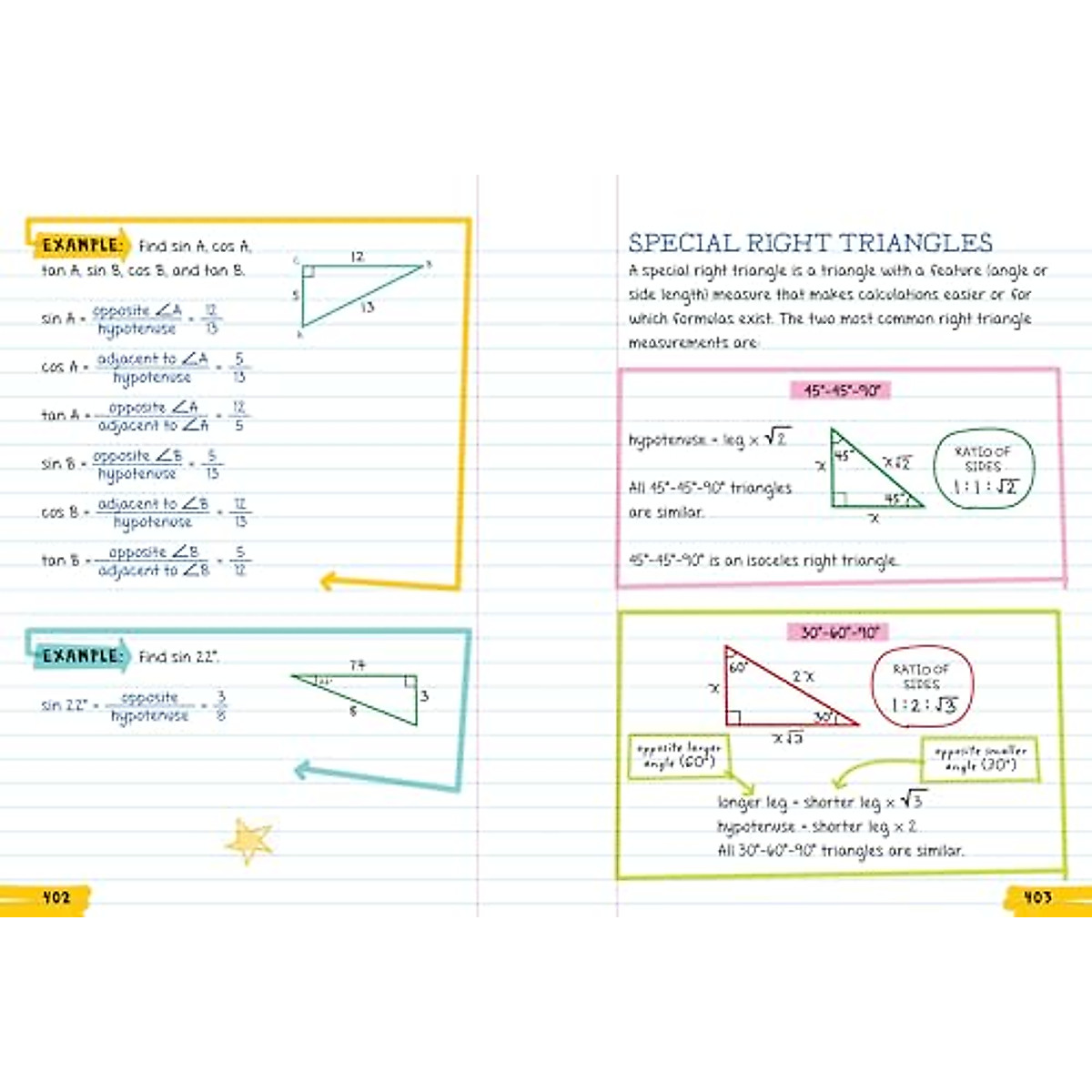 Ace Geometry in One Big Fat Notebook (Big Fat Notebooks)