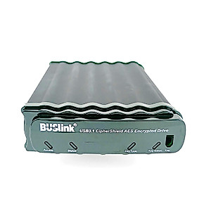 BUSlink CSE-20TG2C CipherShield 256-bit AES USB-C/eSATA FIPS 140-2 Level 2 HIPAA USB 3.2 Gen 2 Hardware Encrypted External Desktop Hard Drive (20TB)