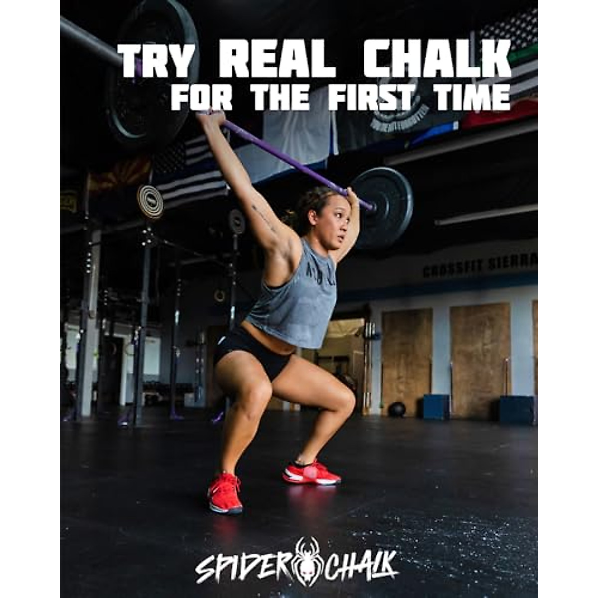 SPIDER CHALK Extreme Grip No Mess Weightlifting Liquid Chalk Made in The USA - Lab-Grade for Powerlifting and Gym