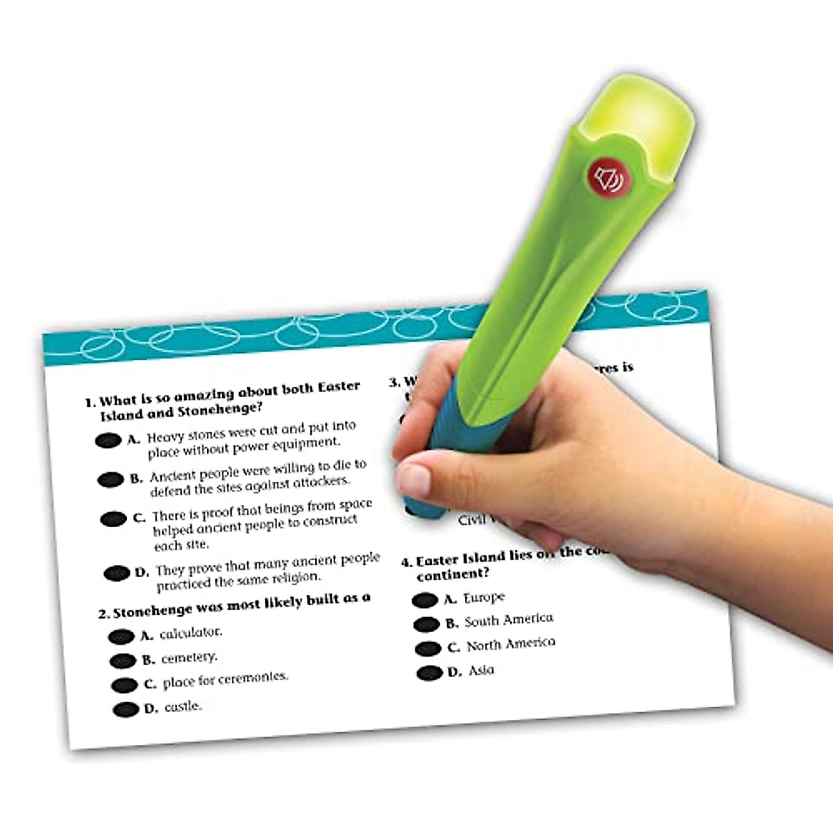 Teacher Created Resources 6198 Gr 3 Power Pen Learning Cards, Medium