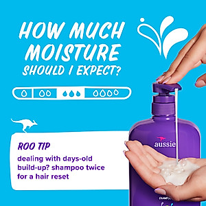 Aussie Paraben-Free Miracle Moist Shampoo with Avocado & Jojoba for Dry Hair, 30.4 Fluid Ounce, (Pack of 4)