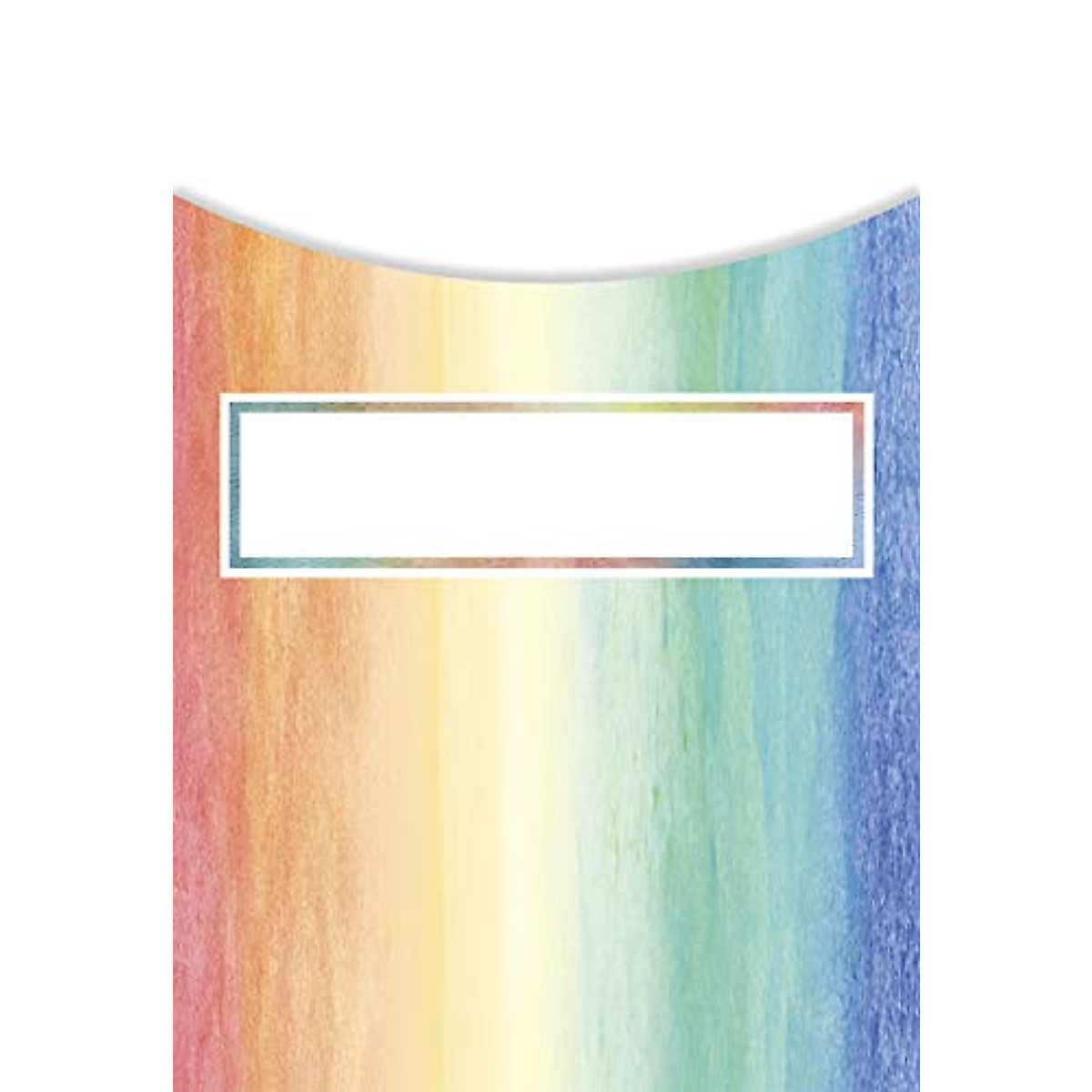 Teacher Created Resources TCR5816 Watercolor Library Pockets - Multi-Pack