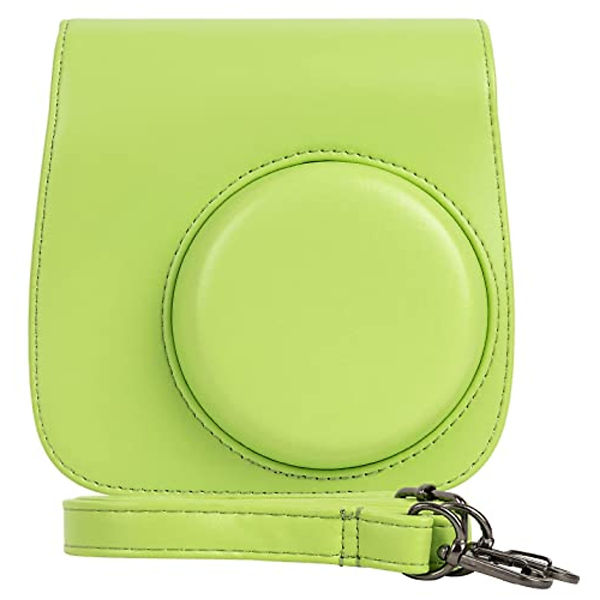 FujiFilm Instax Mini 9 Instant Camera + Fujifilm Instax Mini Film (60 Sheets) Bundle with Deals Number One Accessories Including Carrying Case, Selfie Lens, Photo Album (Lime Green)