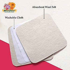 Microfleur 9" (23 cm) Max Microwave Flower Press Kit for pressing flowers and making pressed flowers