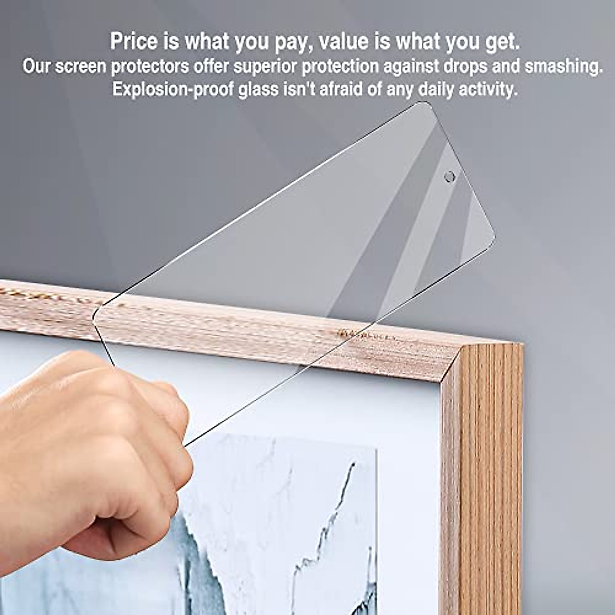 Foneskream [3+2 Pack] Compatible for Motorola Moto G Stylus 2022 Screen Protector + Camera Protector Tempered Glass (5G 6.8 inch) Case Friendly