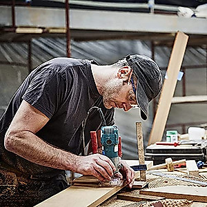 MNA Router Bit Set 12 Pieces 1/4 Inch Shank, European Style Router Bits Kit 12P, Carrying Case