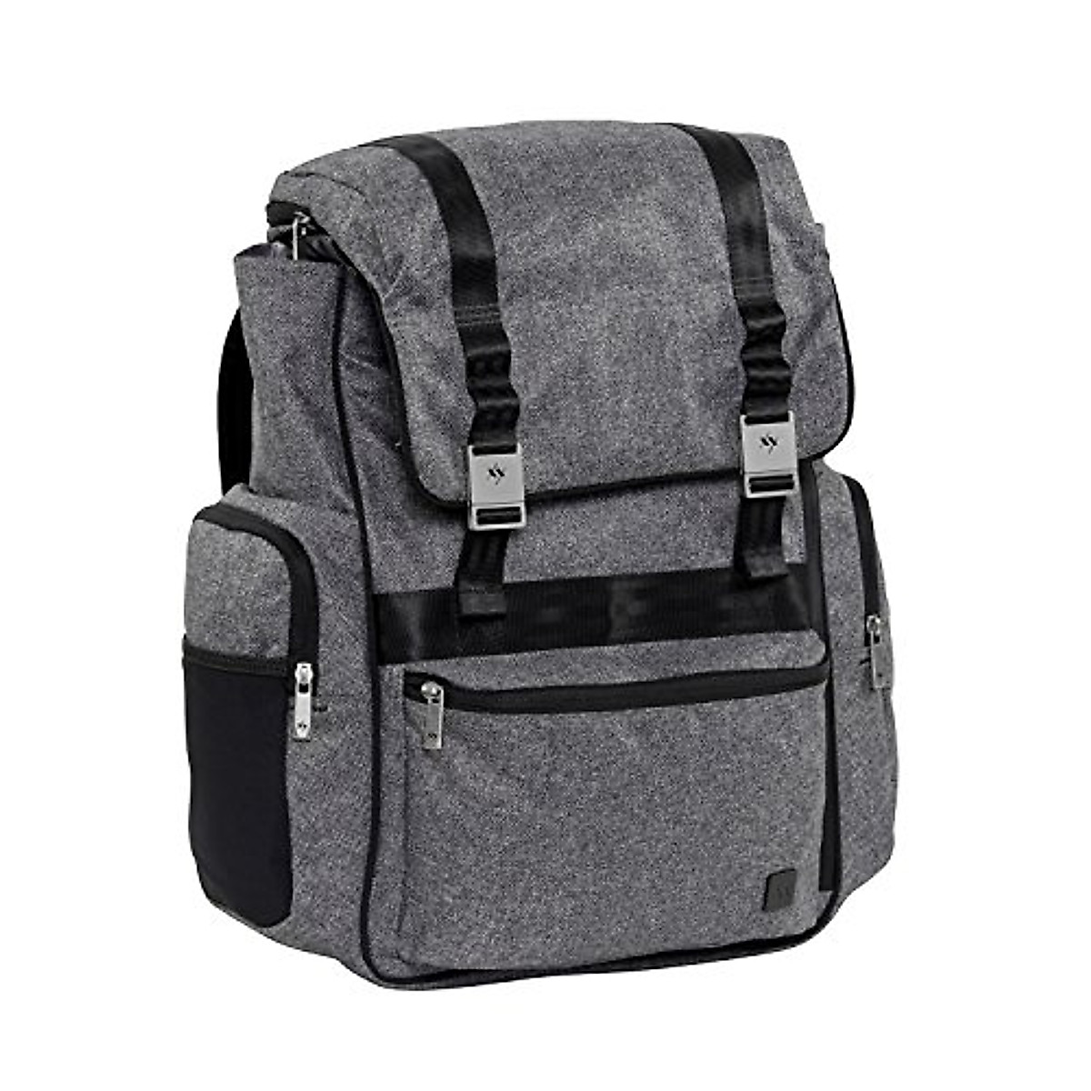 JuJuBe Hatch Durable Traveler/Diaper Dad Bag, XY Collection - Gray Matter