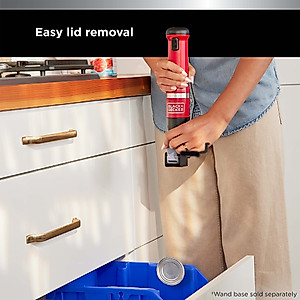 BLACK+DECKER Kitchen Wand Attachment Electric Can Opener (BCKM101CN)