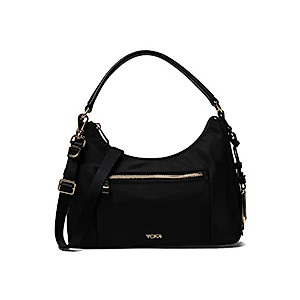 TUMI Voyageur Adelaide Hobo Crossbody - Black/Gold