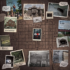 Clue IT Board Game | Based on The 2017 Drama/Thriller IT | Officially Licensed IT Merchandise | Themed Classic Clue Game