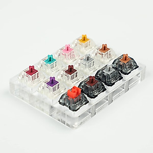 Kailh Speed Gold Silver Copper Bronze Pink Super Silver Copper Red Bronze Pro Purple Light Green MX SMD 3 Pin RGB Switches Tester