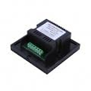 Wall Light, Single Color Touch Panel Dimmer Wall Switch Controller LED Light Strip DC 12V-24V (Black)