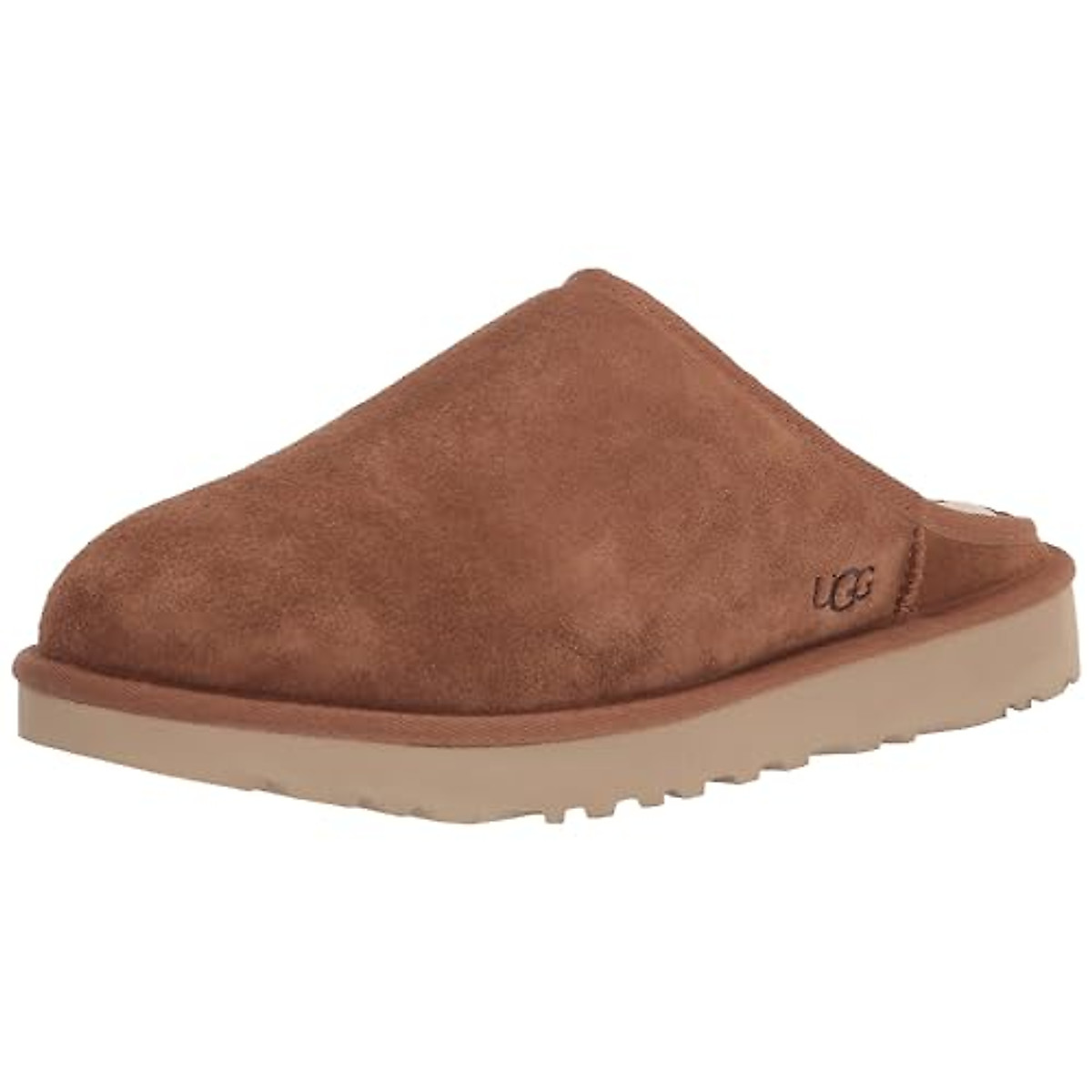 UGG Men's Classic Slip-On Slipper, Chestnut, 10
