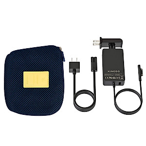 Charger for Surface Pro 3 Surface Pro, KINGDO 36W 12V 2.58A Power Supply Compatible Surface Pro 3 Surface Pro 4 i5 i7 Surface Pro 5 6 7 8 9 Surface Laptop Surface Go 3/2/1 with Carrying Case