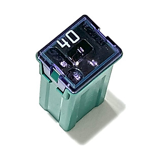 EDS Multi Pack of J Case Fuses - 20A 25A 30A 40A 50A 60A - 12 Total Fuses Replacement fit for Cars, Trucks, Vans Pickup Trucks, Vehicles of All Types