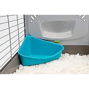 Savic Rody Toilet Corner Littler Pan for Rabbits, Ferrets and Other Small Animals (Pack of 1)