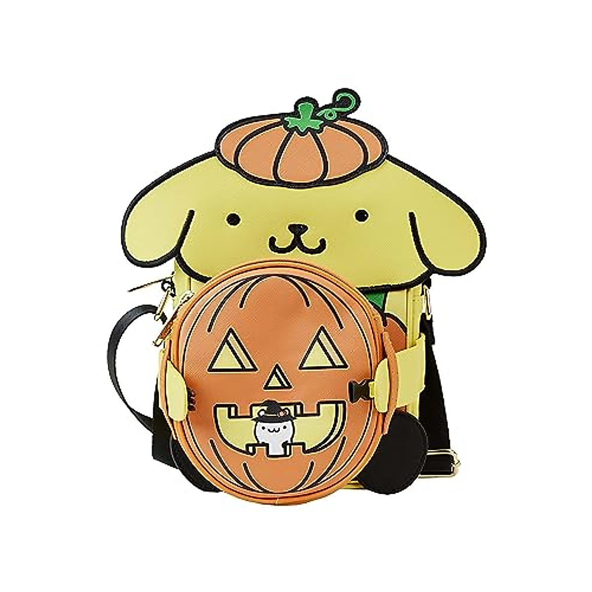 Loungefly Sanrio Pompompurin Halloween Crossbuddies Crossbody