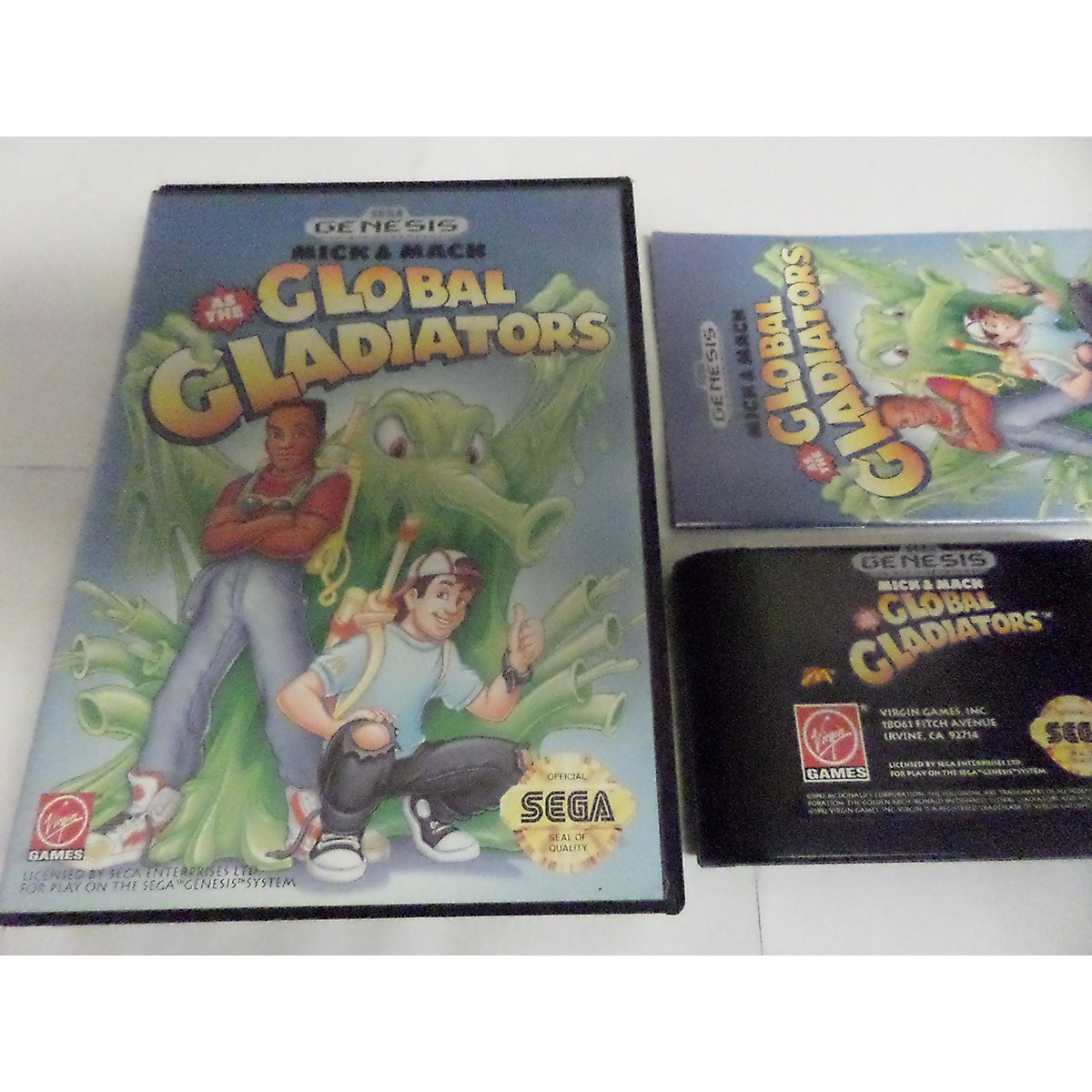 Mick & Mack as the Global Gladiators