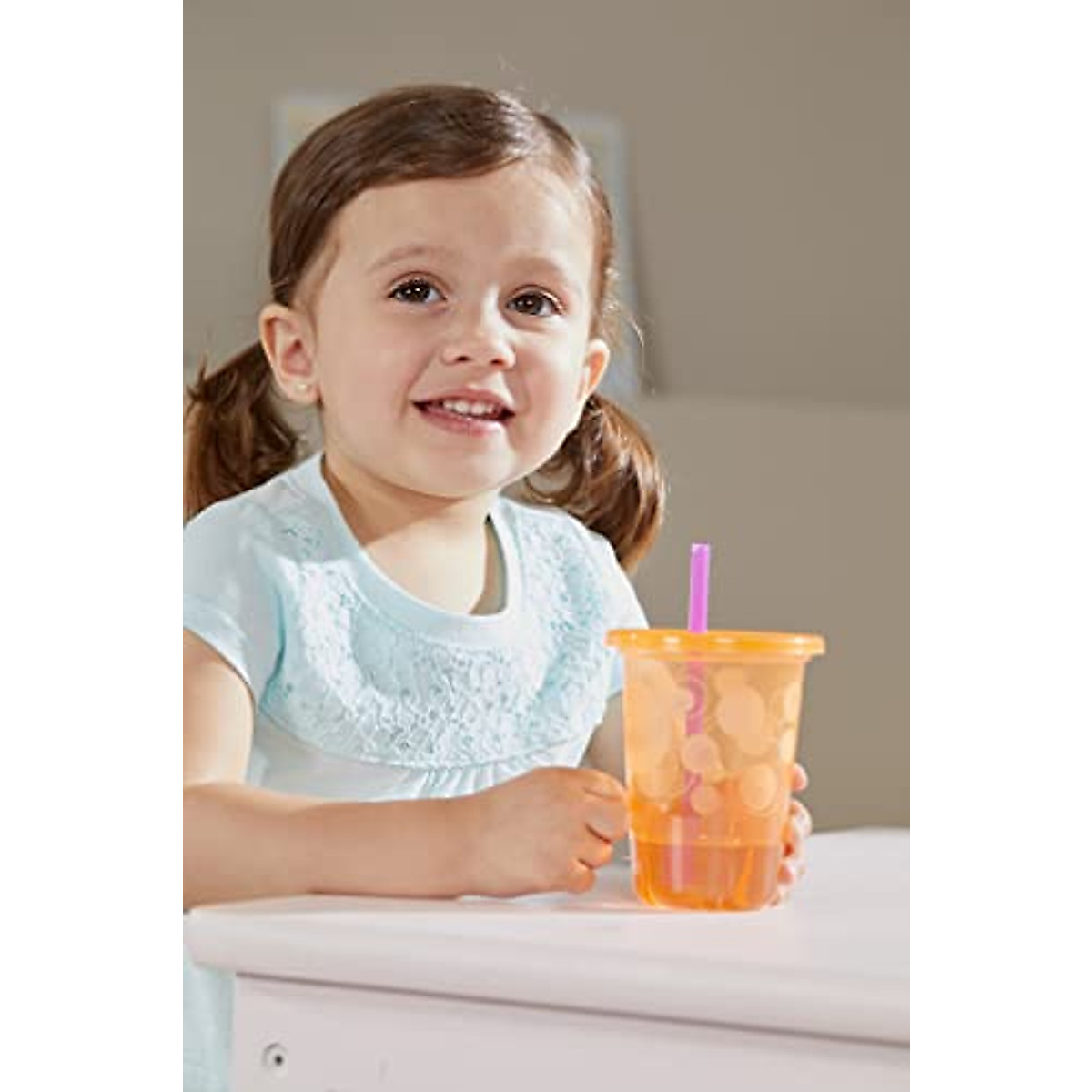 Take & Toss Straw Cups 10 Oz - 4 Pack