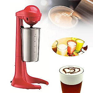 Handheld Electric Milk Shaker Maker, 110 V Milk Frother, Mini Automatic Drink Cream Mixer Blender Egg Beater Whisk Milk Shaking Machine for Kitchen Coffee Cooking Baking
