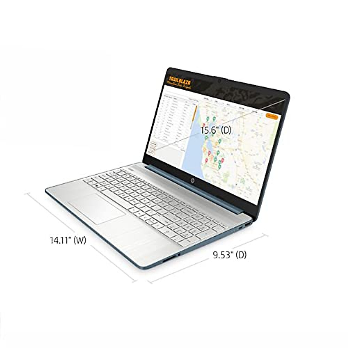 2021 HP 15.6" FHD Laptop Computer, AMD Ryzen 5-5500U Processor(Beats Intel i7-1065G7), 12GB RAM, 512GB PCIe SSD, AMD Radeon Graphics, HD Webcam, HDMI, Bluetooth, Wi-fi, Windows10, Blue, 32GB USB Card
