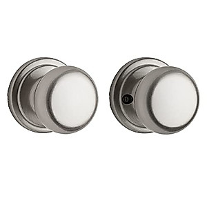 Kwikset Corporation 97200-826 Kwikset Hancock Hall/Closet Knob in Satin Nickel
