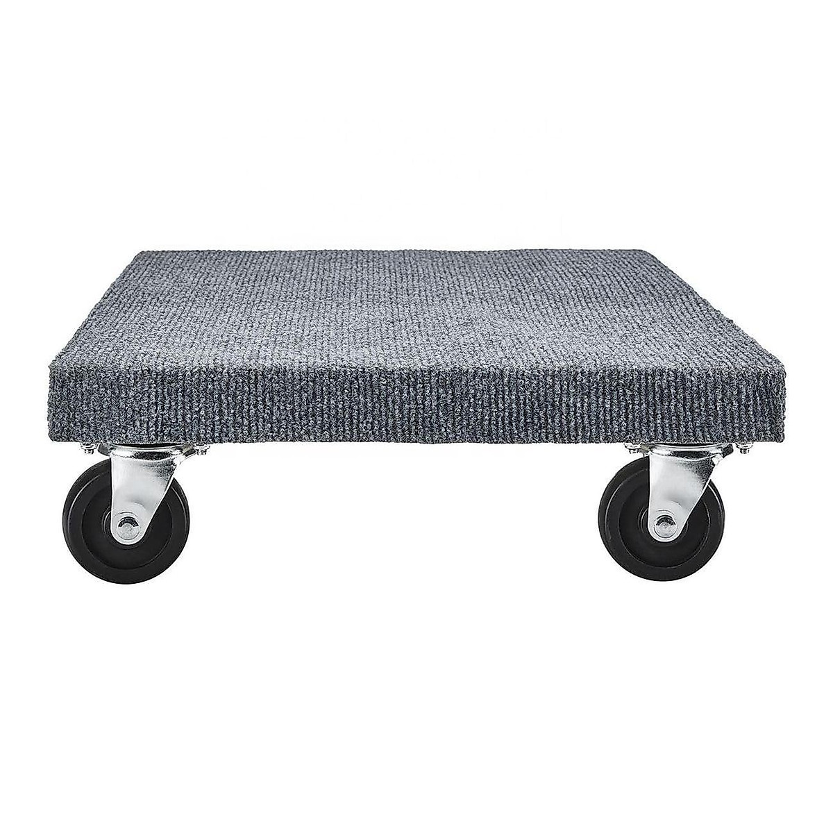 Zeluga 24-370 24in. x 16in. 1000 lb. Capacity Hardwood Solid Deck Dolly with Carpet