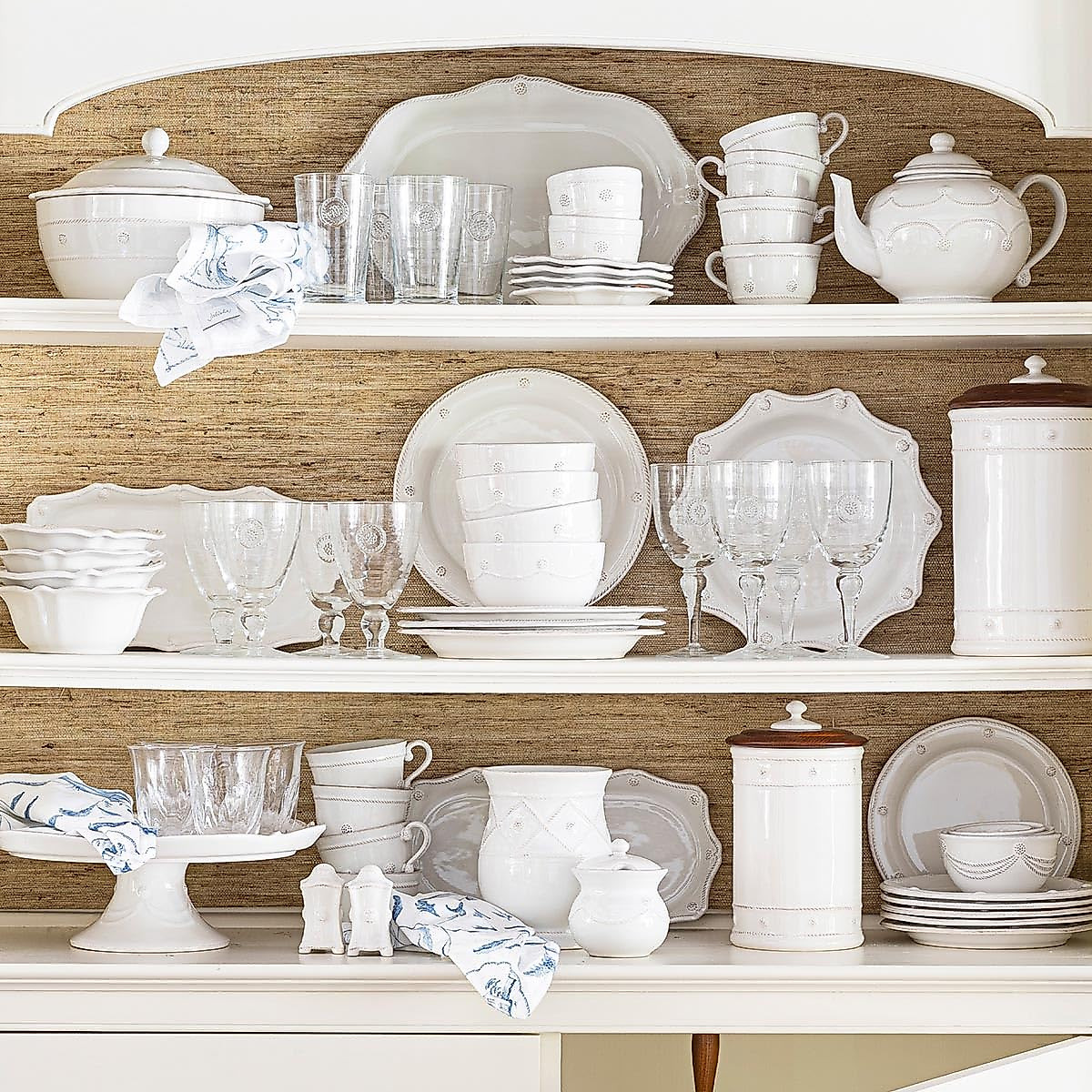 Juliska Berry & Thread Footed Soup Bowl - Whitewash