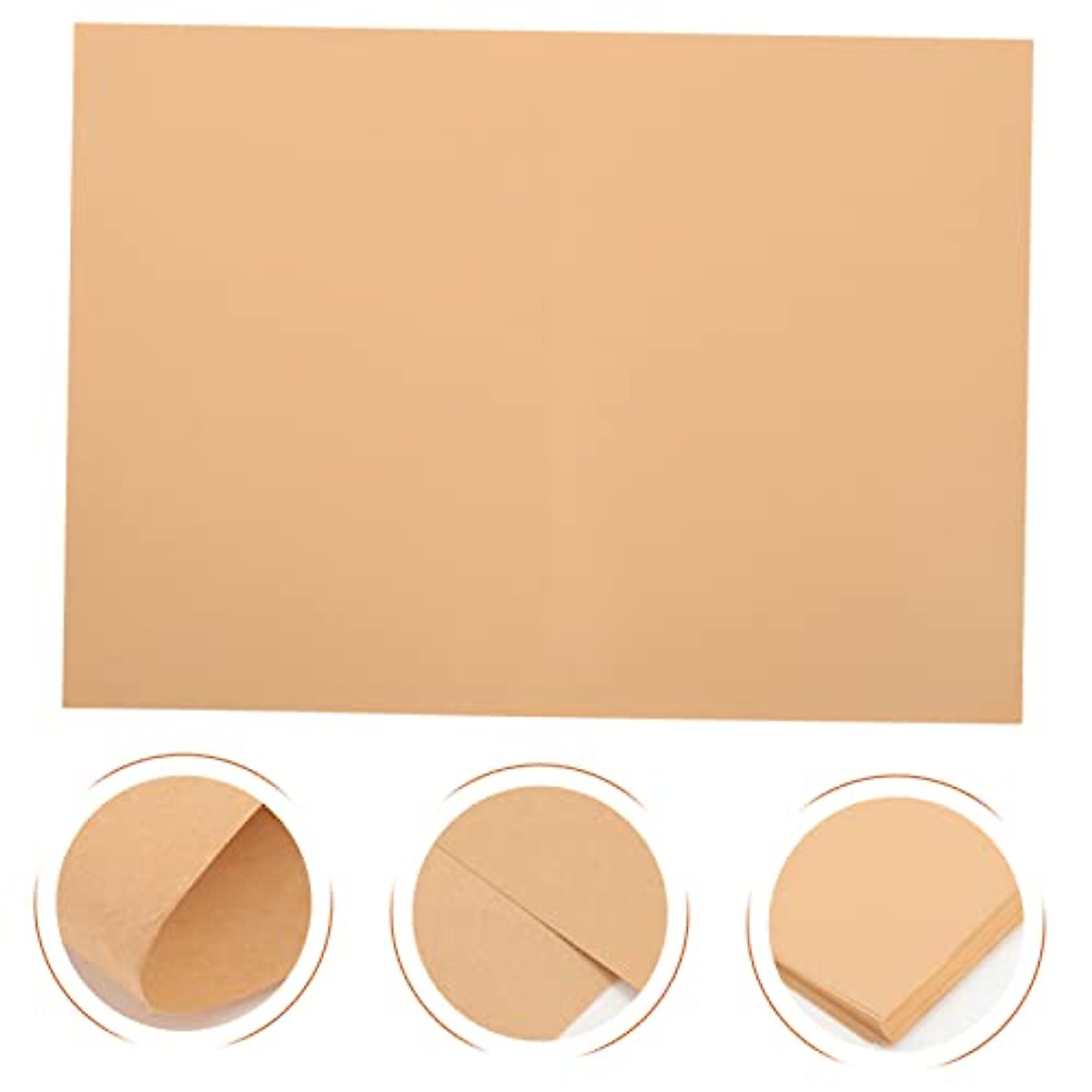 ULTECHNOVO 45 Sheets kraft paper kraft tissue paper wedding floral wrap brown paper wrapping paper kraft gift paper brown packing paper flower packing wrappers handcrafted gift flowers