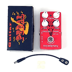 Guitar Effect Pedal Analog Distortion DC 9V True Bypass(US PP-30)
