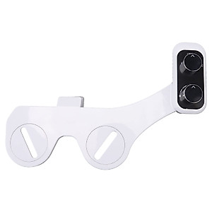 Universal Smart Toilet Bidet Dual Nozzle Design Knob Switch Toilet Self Cleaning Sprayer for All Toilets